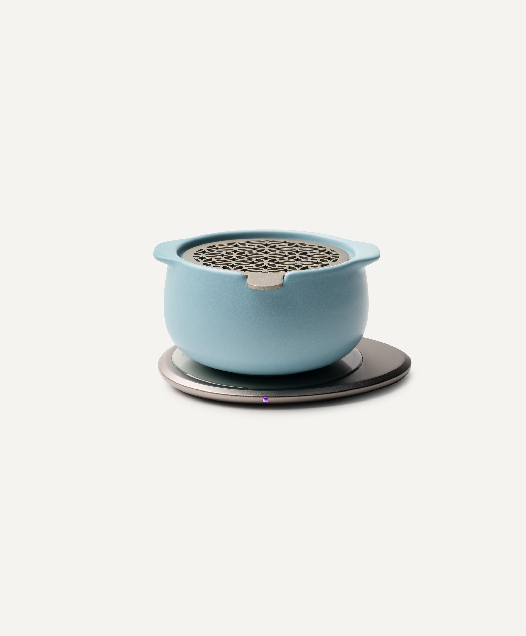 Jun Self-heating Diffuser Set - Moonmist Blue