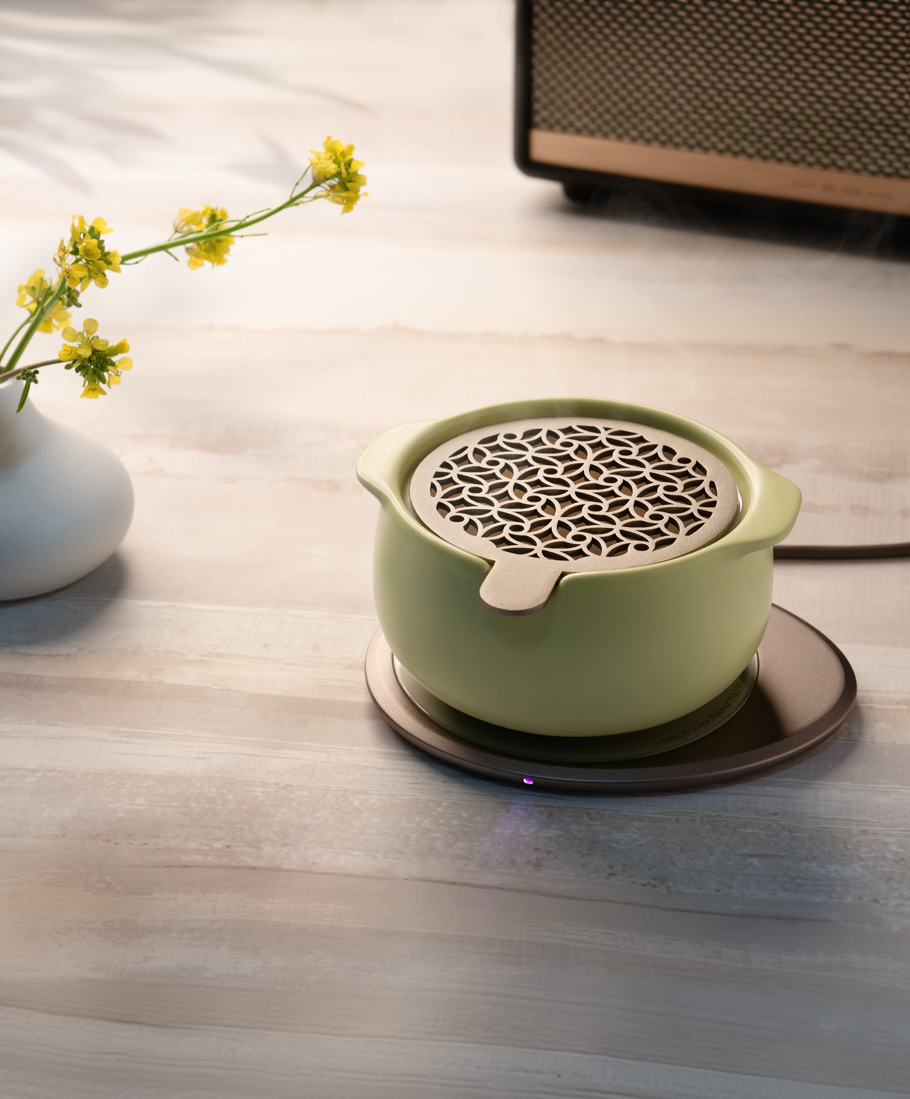 Jun Self-heating Diffuser Set - Verde Green