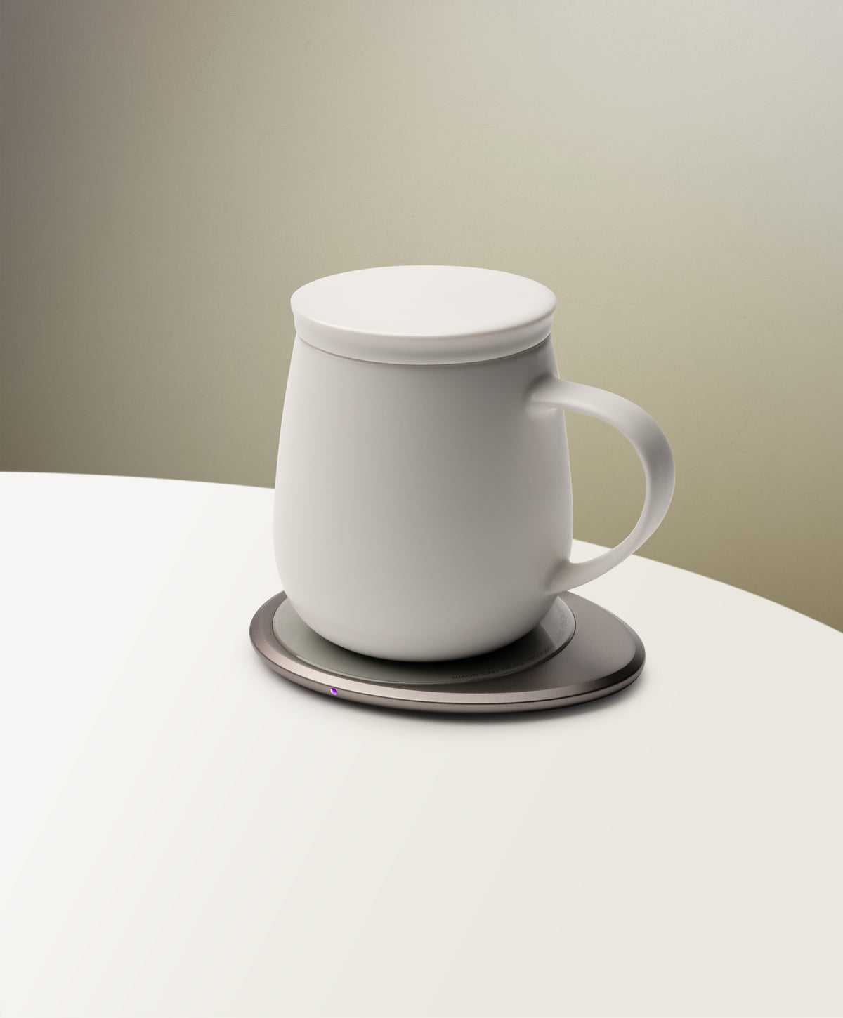 Ui 3 Self-heating Mug Set - Jasmine White