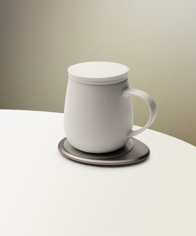 Ui 3 Self-heating Mug Set - Jasmine White