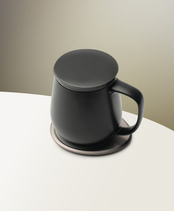 Ui+ Self-heating Mug Set - Inkstone Black