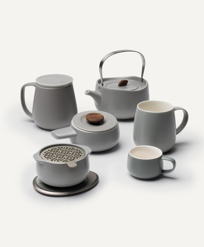 Unity Family Self-Heating Ceramic Gift Set - Soft Gray