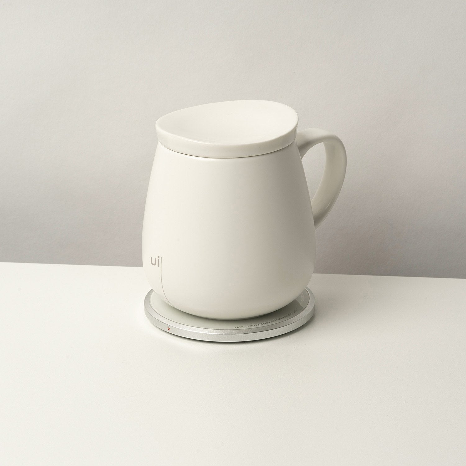 Ui Plus - Self-heating Mug Set - Jasmine White