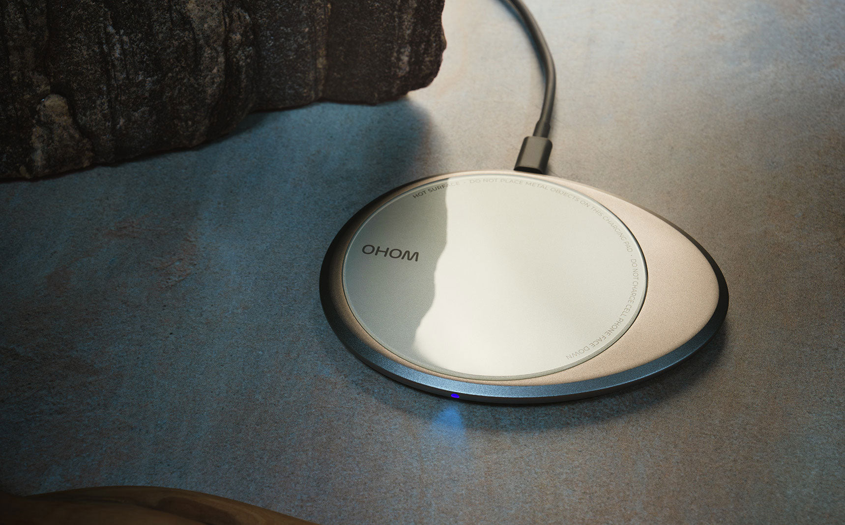 Ui Fine Ceramic Self Heating Mug | Coffee and Tea Cup | Ohom