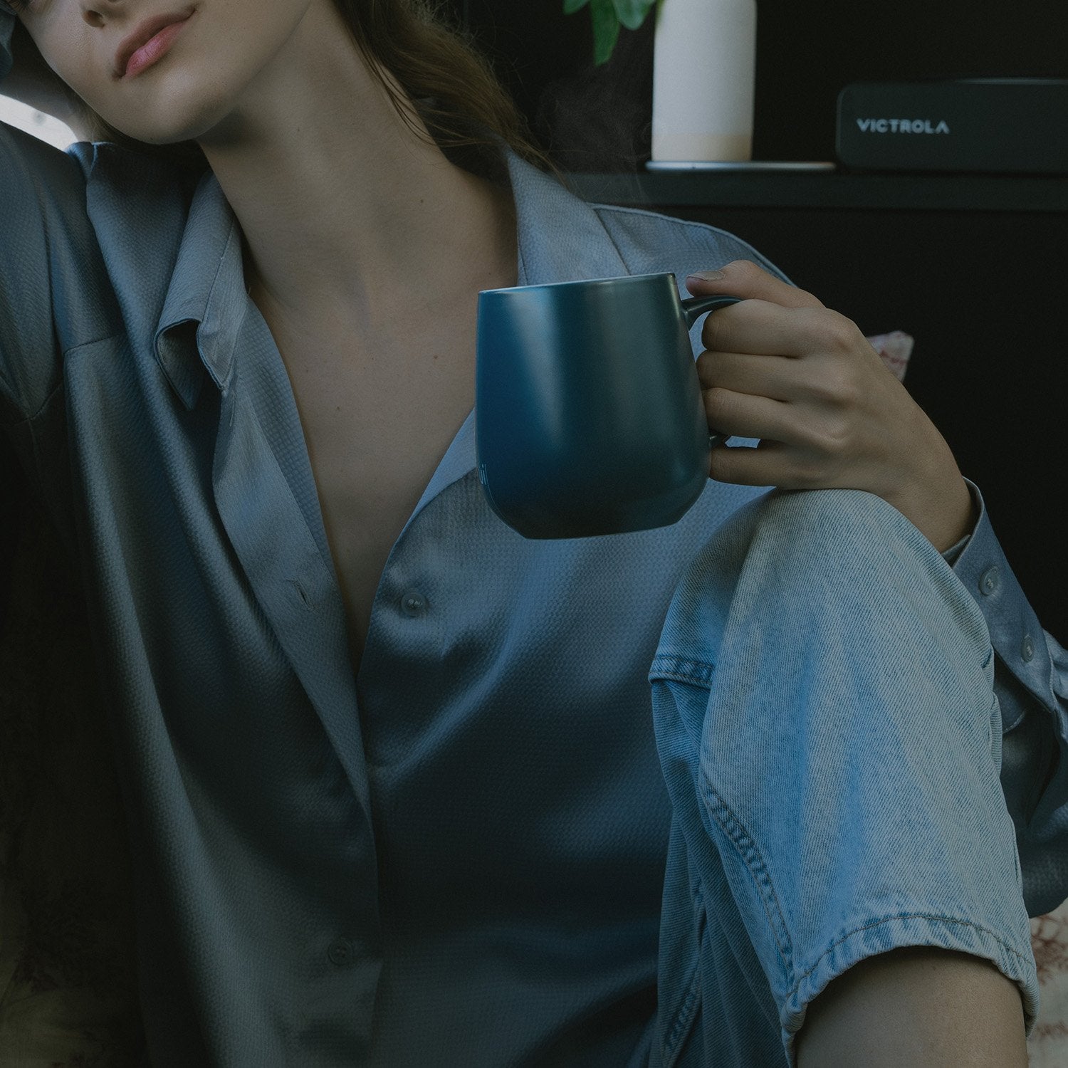 Ui 3 Self-heating Mug Set - Deep Navy